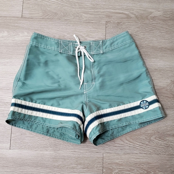 anchor blue | Shorts | Vtg 9s Anchor Blue Board Shorts Summer Y2k Size ...